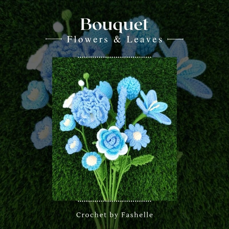 Jual Bunga Rajut Buket Crochet Flower Bouquet Gift Kado Wisuda ...