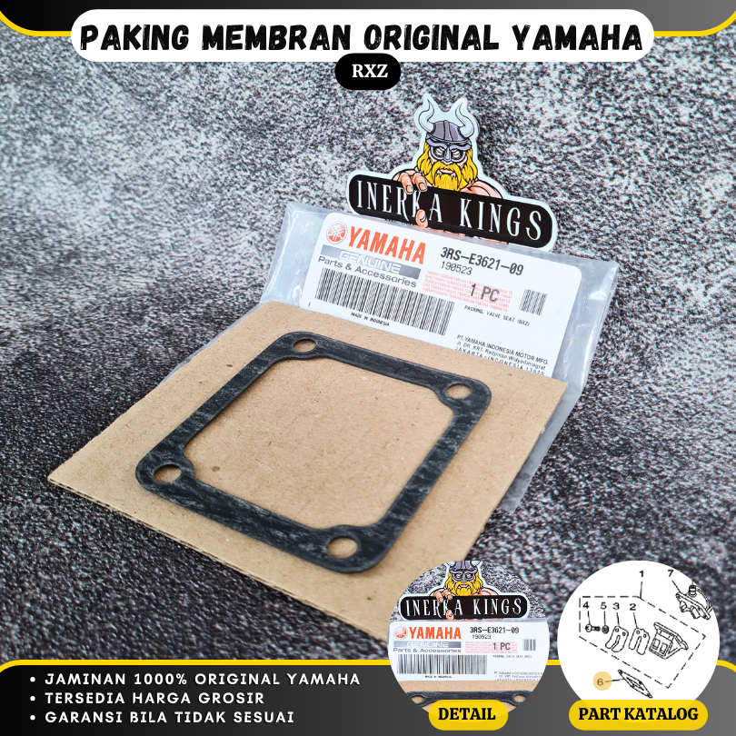 Jual Gasket Paking Packing Valve Membran Katup Harmonika RXZ RZR ...