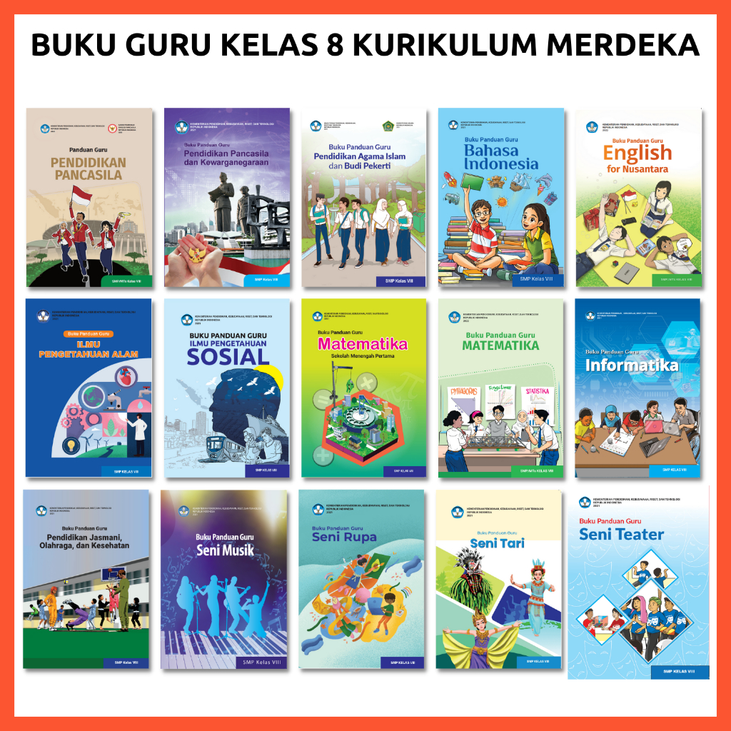 Jual Buku Paket Guru Kelas 8 Smp Kurikulum Merdeka Belajar Mengajar Kumer Kurmer Untuk Pegangan ...