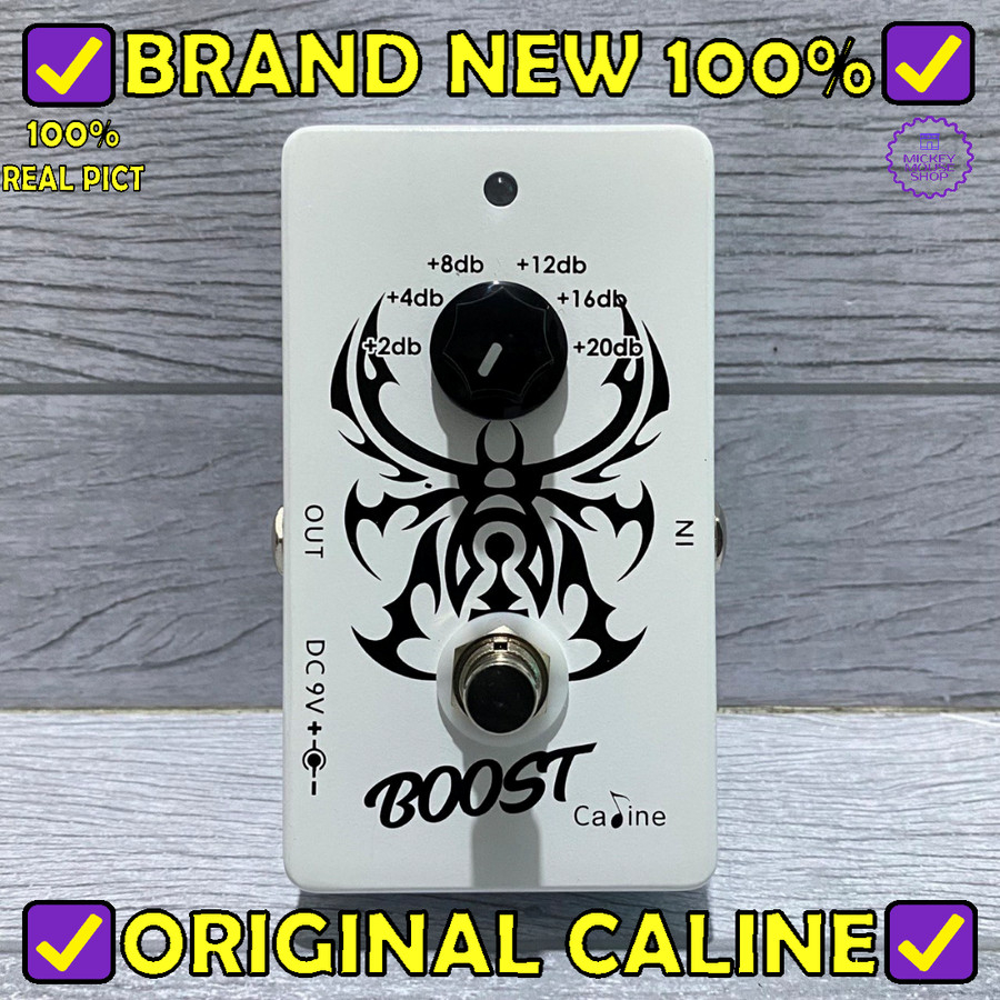 Jual Efek Gitar Caline CP-97 Recluse Booster Transparent Clean Effect ...