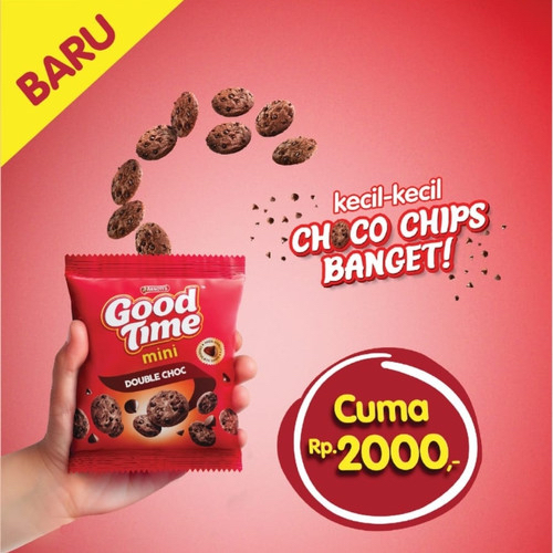 Jual Good Time MINI Double Choc Biskuit 18 Gram | Shopee Indonesia