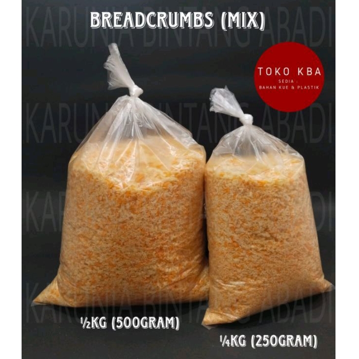 Jual Bread Crumb Tepung Roti Panir Mix Repack ( 250 Gram | 500 Gram ...