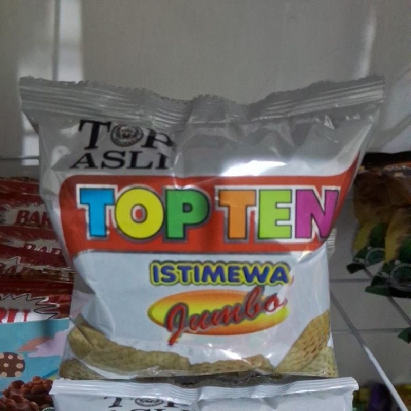 Jual Snack Top Ten Jumbo Ecer/Renceng (isi 10 pcs) | Shopee Indonesia