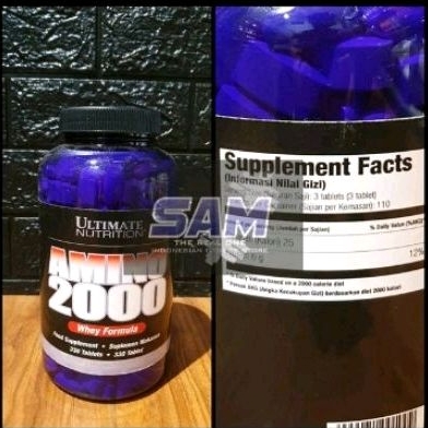 Jual Suplemen Fitness ULTIMATE Amino 2000 330 tablet Malang | Shopee ...