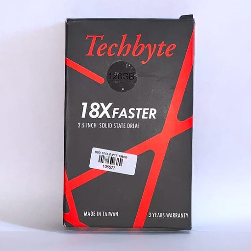 Jual SSD Techbyte 128 GB SATA3 Garansi Resmi 3 Tahun untuk Laptop dan ...