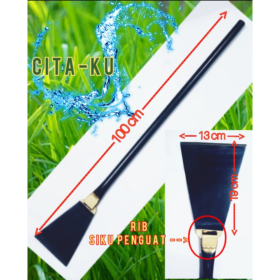 Jual Dodos lempak linggis tanah tebal pisau 2mm | Shopee Indonesia