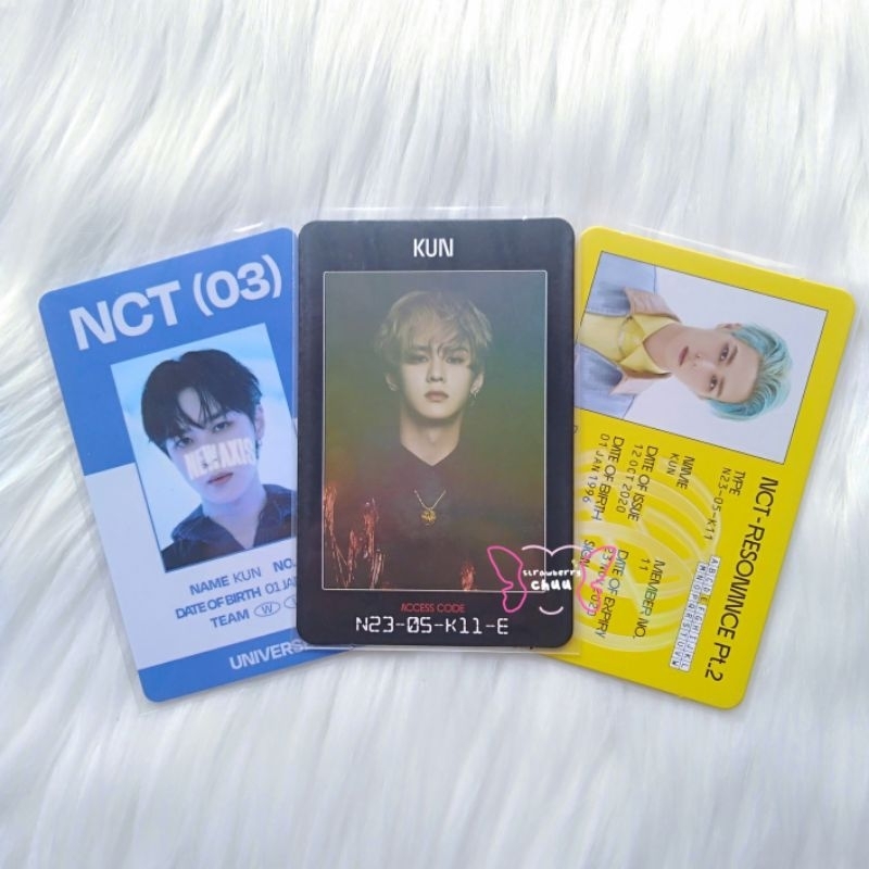 Jual [OFFICIAL] PHOTOCARD NCT WAYV QIAN KUN GE - wts pc acces card ac ...