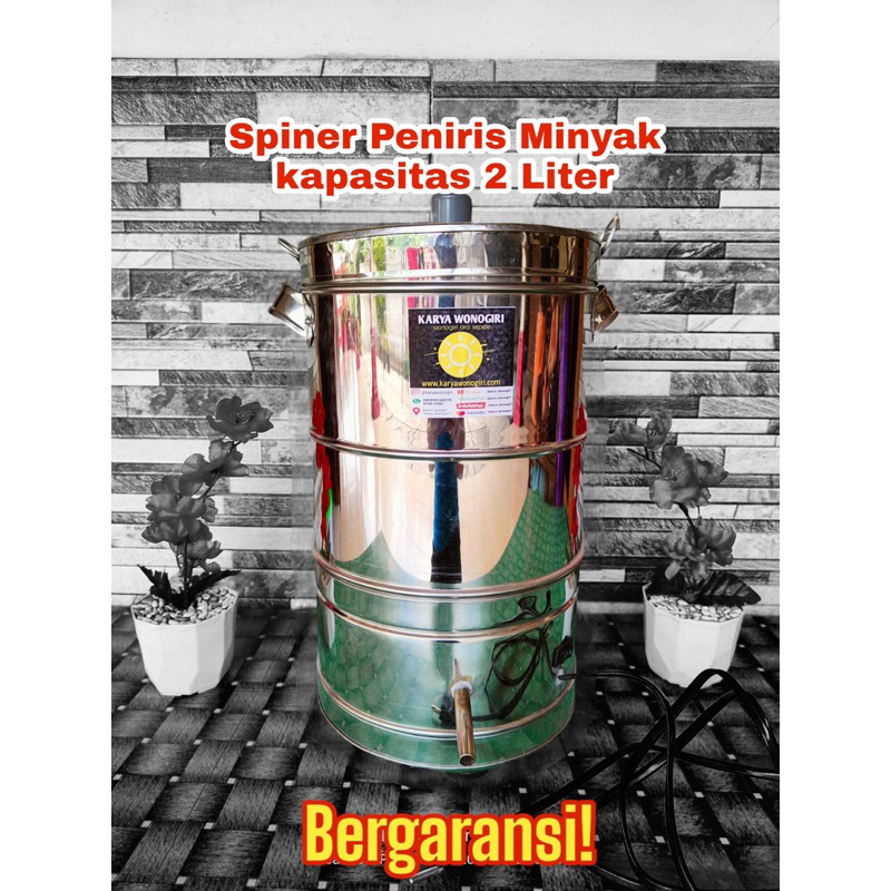 Jual Spiner peniris minyak minimalis spinner mesin pengering minyak ...