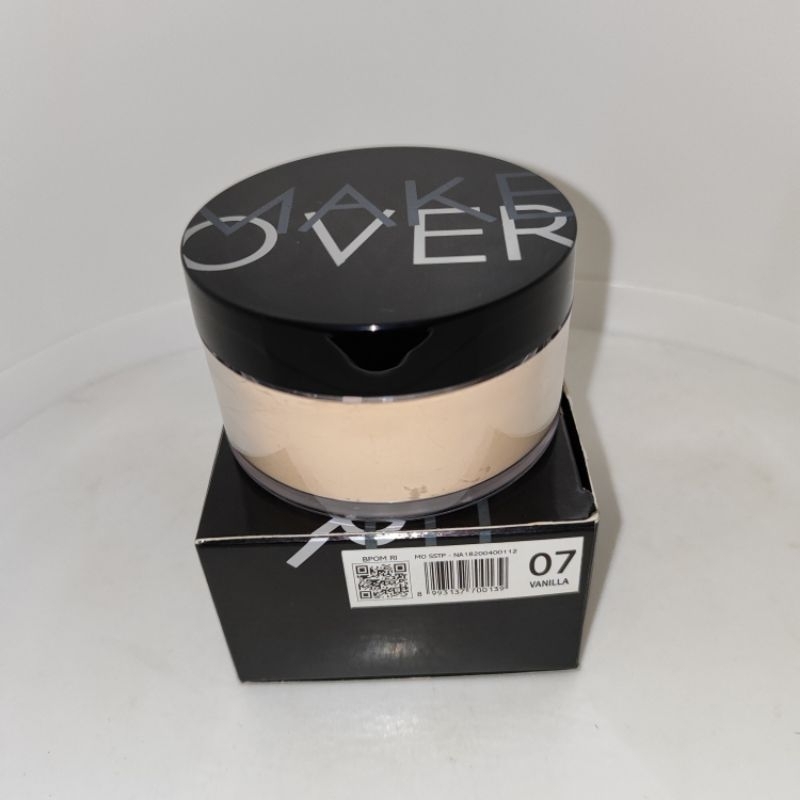 Jual PRELOVED MAKEOVER Silky Smooth Translucent Powder (07-Vanilla ...