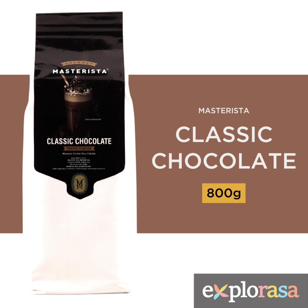Jual Bubuk Minuman Masterista - Classic Chocolate Base 800gr | Shopee ...