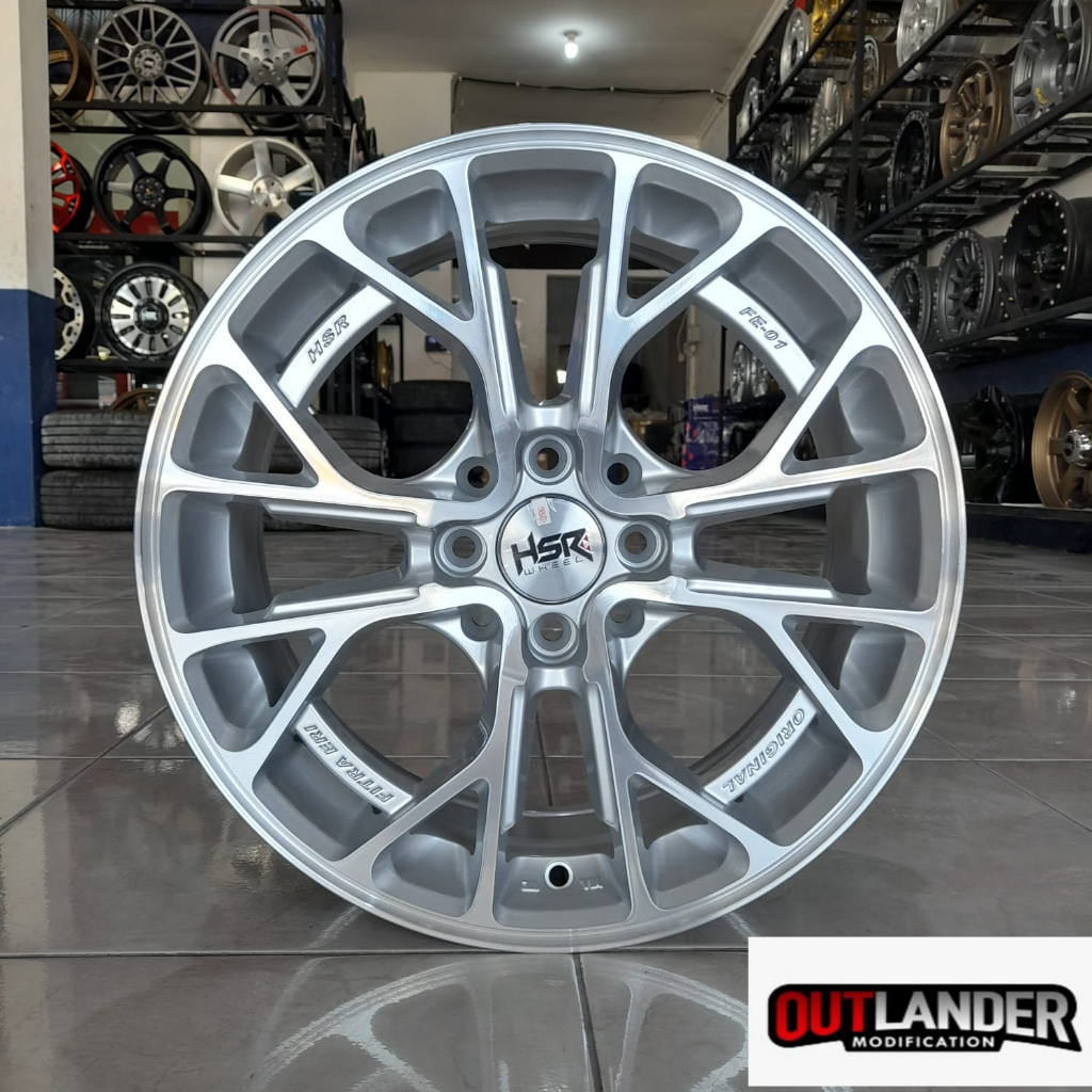 Jual Velg HSR FE-01 Ring 16 Mobil Jazz Brio Swift Splash Mobilio Pelek Racing R16 For Yaris ...