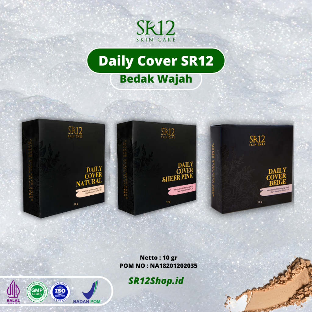 Jual Bedak Padat Daily Cover SR12 - BEDAK TAHAN AIR DAN KERINGAT ... Jual Bedak Padat Daily Cover SR12 - BEDAK TAHAN AIR DAN KERINGAT ...