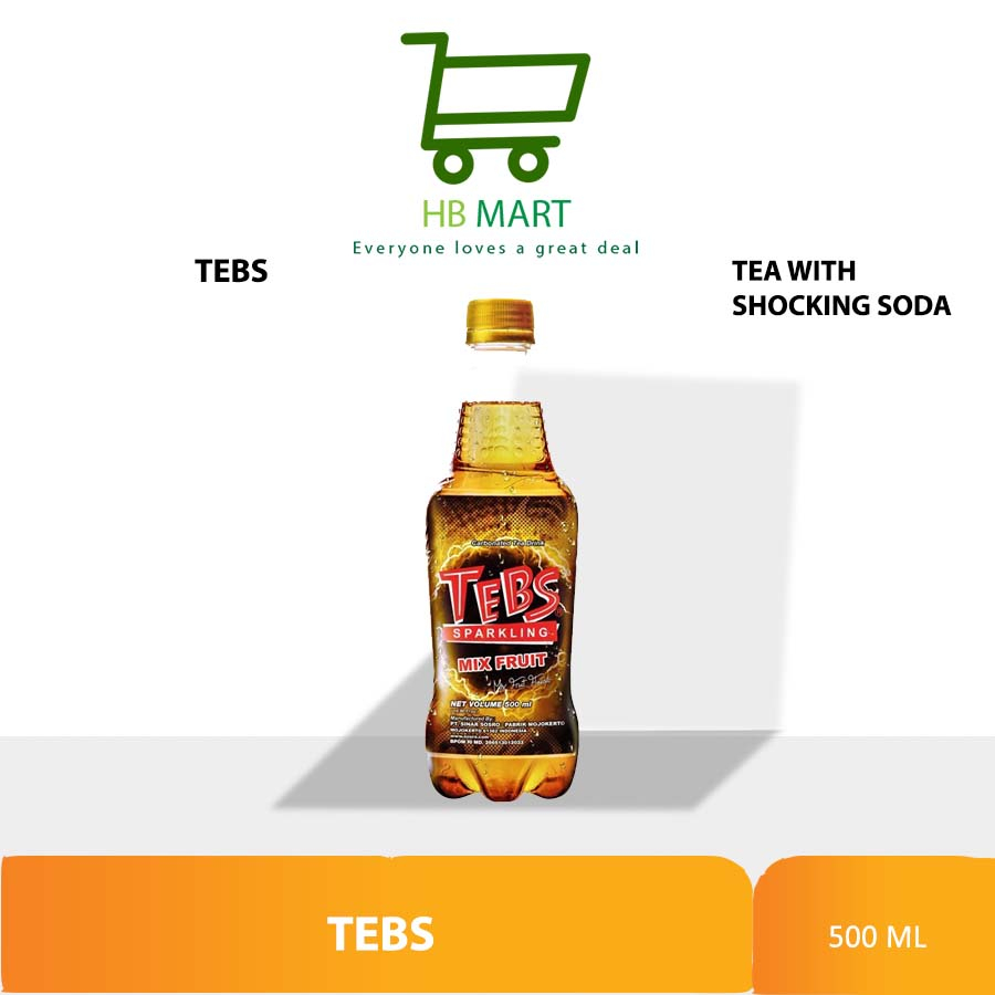 Jual MINUMAN TEH TEBS SPARKLING MIX FRUIT 500ML | Shopee Indonesia