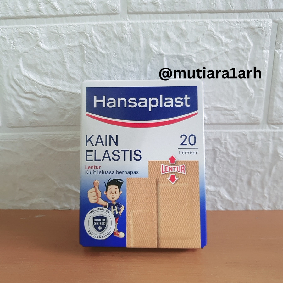 Jual HANSAPLAST KAIN ELASTIS MIX ISI 20 LEMBAR | Shopee Indonesia