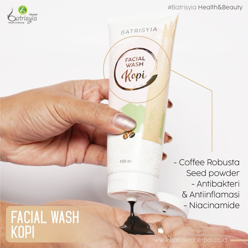 Jual Batrisyia Facial Wash Kopi | Shopee Indonesia