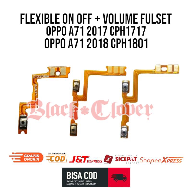 Jual Flexible On Off + Flexible Volume Oppo A71 2017 cph1717 - Flexible Flexibel Fleksibel ...