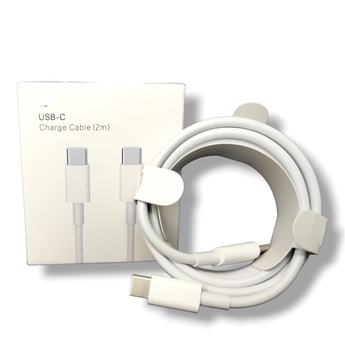 Jual KABEL CHARGER TYPE C TO TYPE C (2M) USB CABLE 20 WATT KABEL C ...