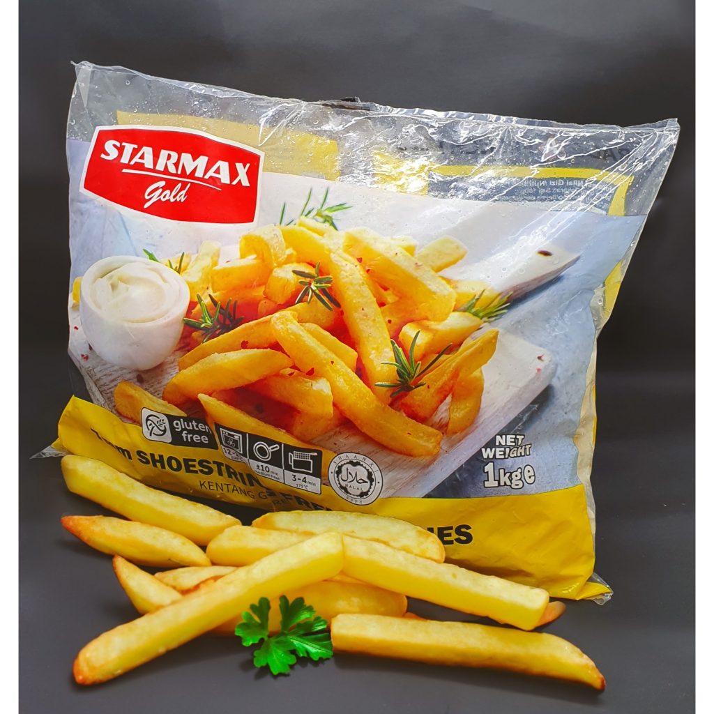 Jual Potato Shoestring Starmax Kemasan 1kg | Shopee Indonesia
