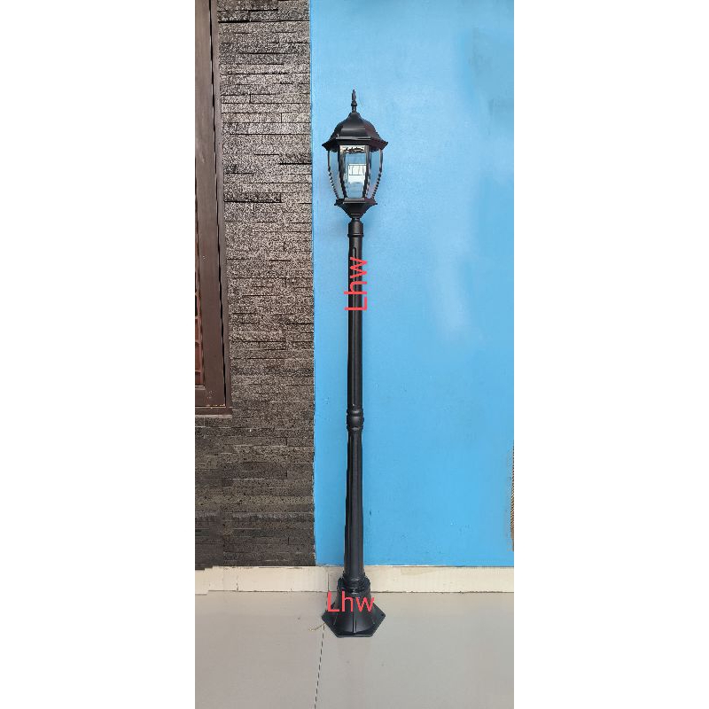 Jual Lampu tiang taman outdoor indoor tinggi 170cm dekorasi taman,cafe ...