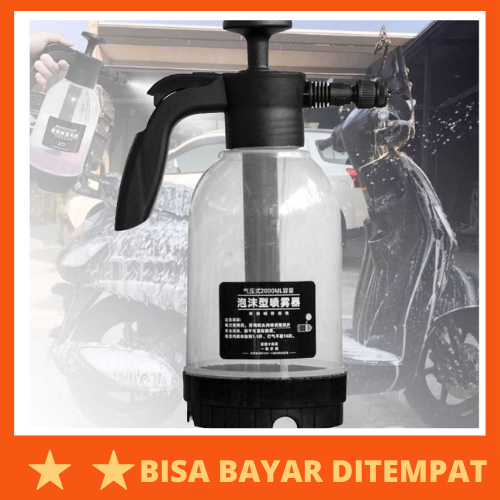 Jual Alat Semprot Cuci Mobil Busa Hand Pump Adjustable Nozzle 2L / Alat ...