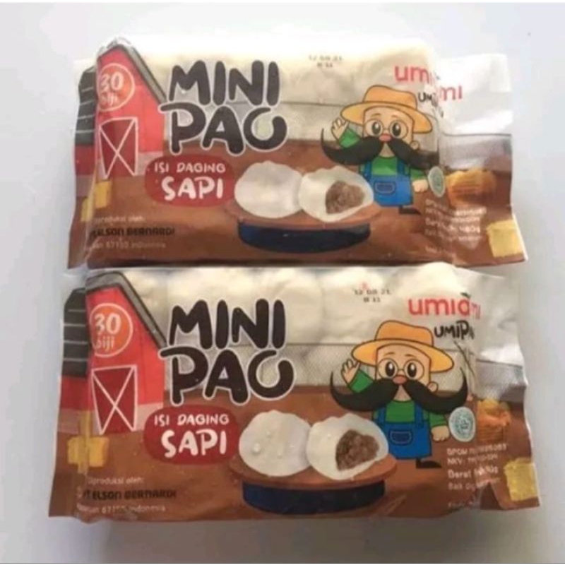Jual Camilan Frozen Mini Pao Umiami Aneka Rasa ( Coklat, Strawberry ...