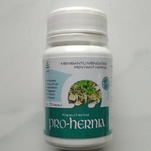 Jual Kapsul Herbal Pro Hernia Obat herbal untuk Hernia atau turun bero ...