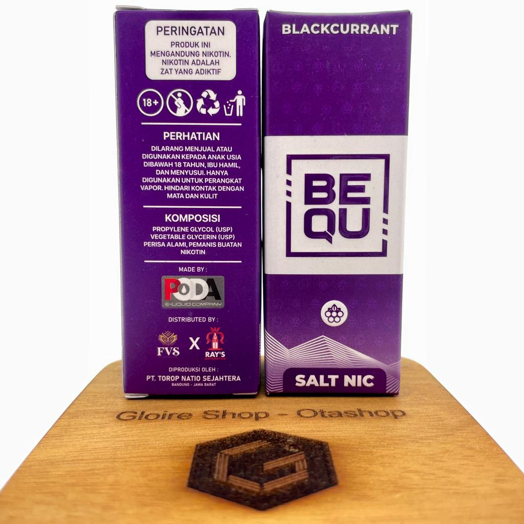 Jual SALT - Bequ BLACKCURRANT 30ml by Poda SaltNic Liquid Pods Beku ...