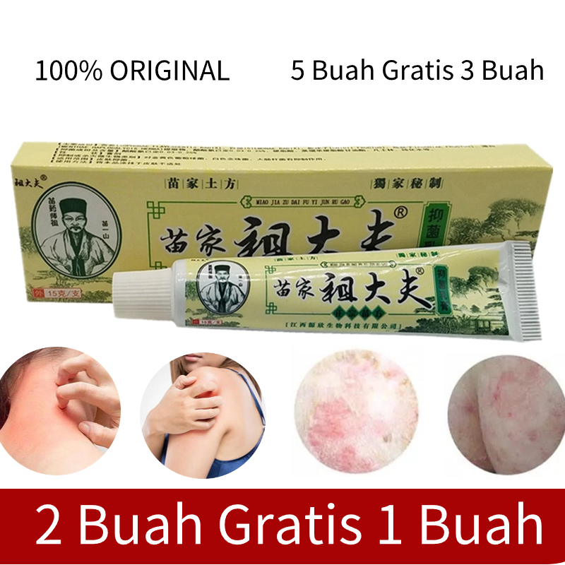 Jual ZUDAIFU Beli tiga gratis satu Salep Psoriasis Eksim Jamur Kurap ...