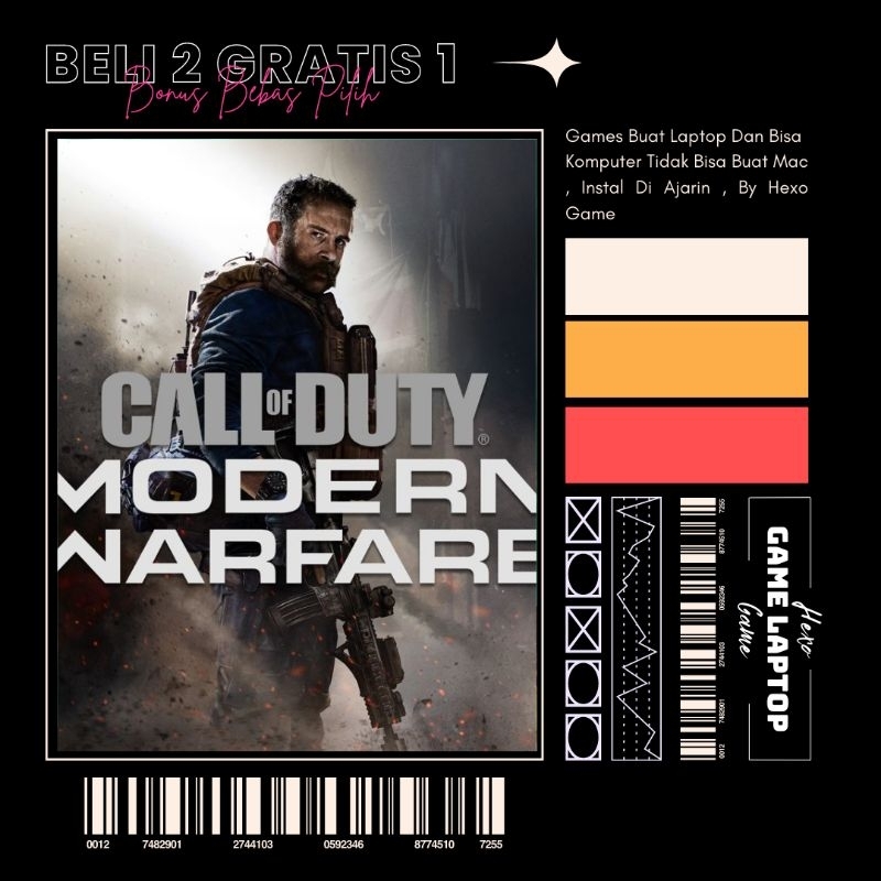 Jual CALL OF DUTY MODERN WARFACE - COD MW - GAME LAPTOP - LINK DOWNLOAD ...