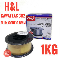 Jual NEW Kawat Las MIG 0.8mm 1mm 1Kg / Flux Core Wire Gasless Kawat Las Tanpa Gas CO2 0.8 mm 1 ...
