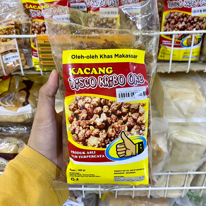 Jual Kacang Disco Kribo Oke 300gr | Shopee Indonesia