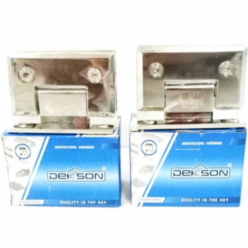 Jual Engsel Shower Kaca Ke Tembok 90° Dekkson SH 5301 Stainless SUS 304 ...