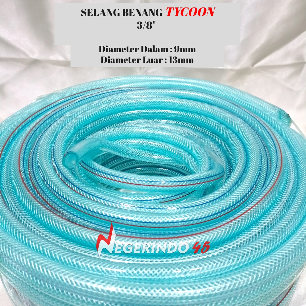Jual TYCOON SELANG BENANG 3/8" / 1/2" / 5/8" / 3/4" / 1" (PER METER ...