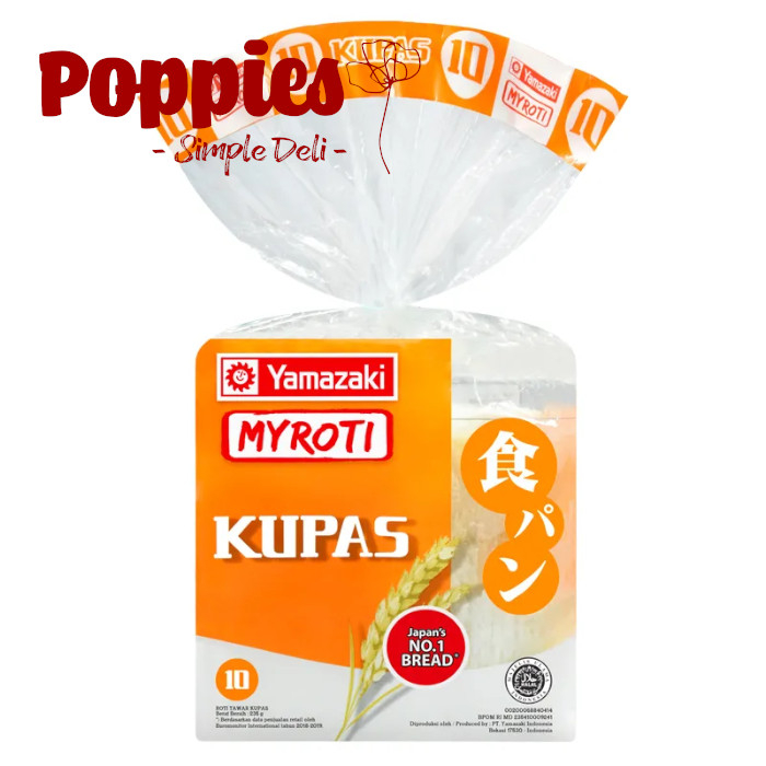 Jual My Roti YAMAZAKI - Roti Tawar - Kupas - Gandum - Gula - 1 Piece ...
