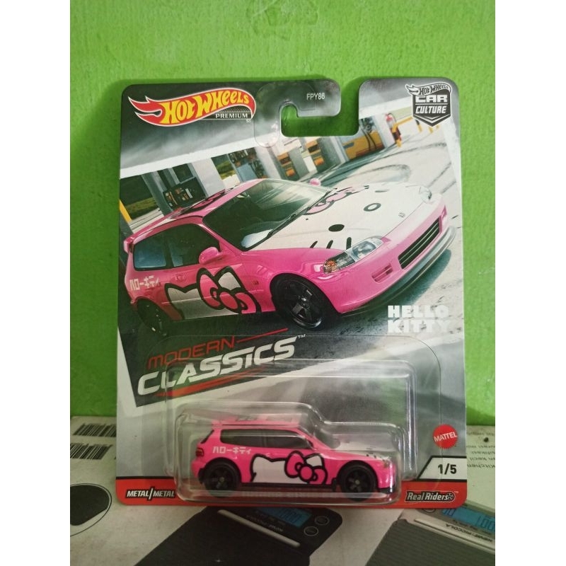 Jual Hot wheels Honda Civic eg HELLO KITTY | Shopee Indonesia