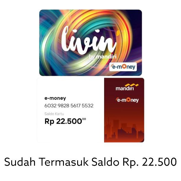 Jual Kartu eMoney Bank Mandiri | Shopee Indonesia