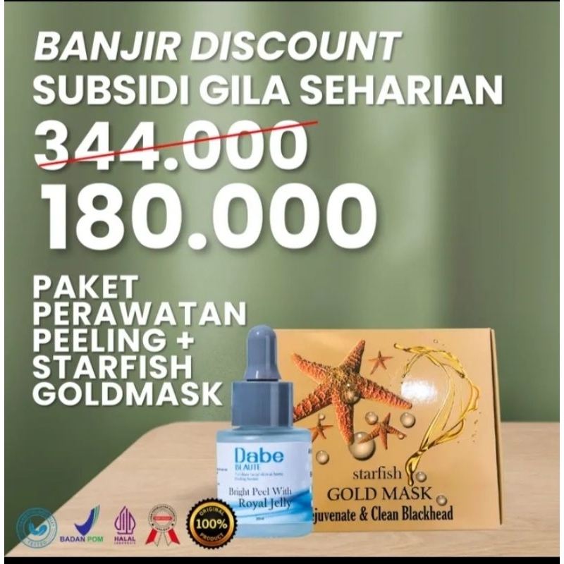 Jual DABE BEAUTE PAKET LENGKAP EXFOLIASI DNA SALMON JELL/CAVIAR ...