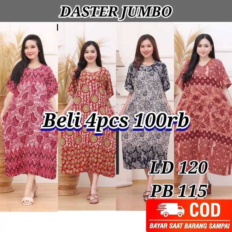 Jual Daster bumil jumbo | Daster kancing depan jumbo | Daster base ...