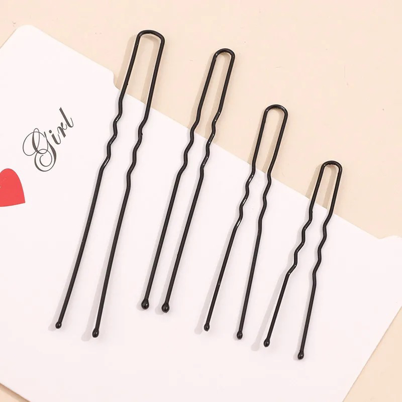 Jual 10PCS Jepit Rambut Hitam Jepit Harnal Tusuk konde / jepit sanggul ...