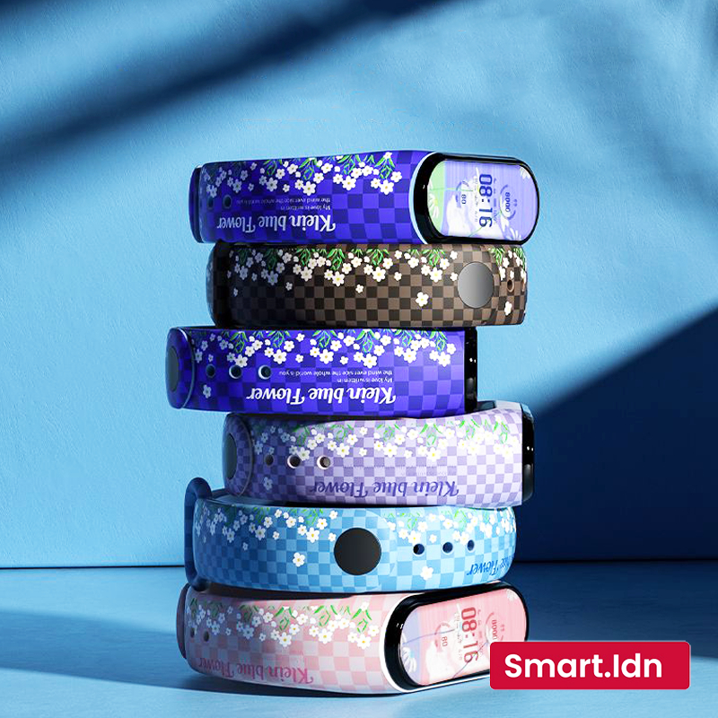 Jual Strap Tali Xiaomi Mi Band 3/4/5/6 Persegi Warna Mode Xiaomi Band Strap | Shopee Indonesia