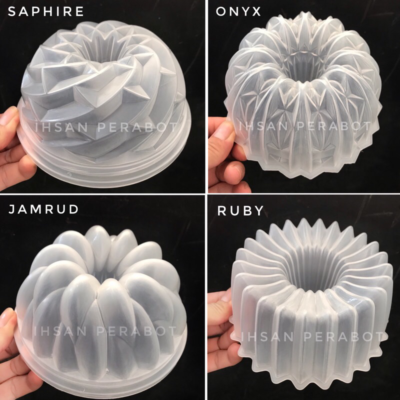 Jual Cetakan Puding Series Medium isi 4 Pcs / Cetakan Ager Plastik ...