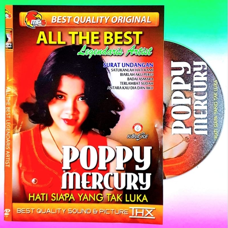Jual KASET MP5 VIDEO MUSIK LAGU POPPY MERCURY-BISA KARAOKE VOCAL ON OF AKTIF-KASET LAGU KARAOKE ...