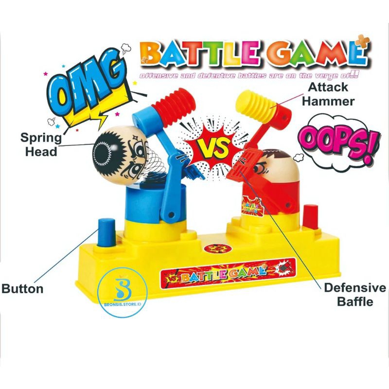 Jual mainan viral battle game batel gem toy edukasi obral murah ...