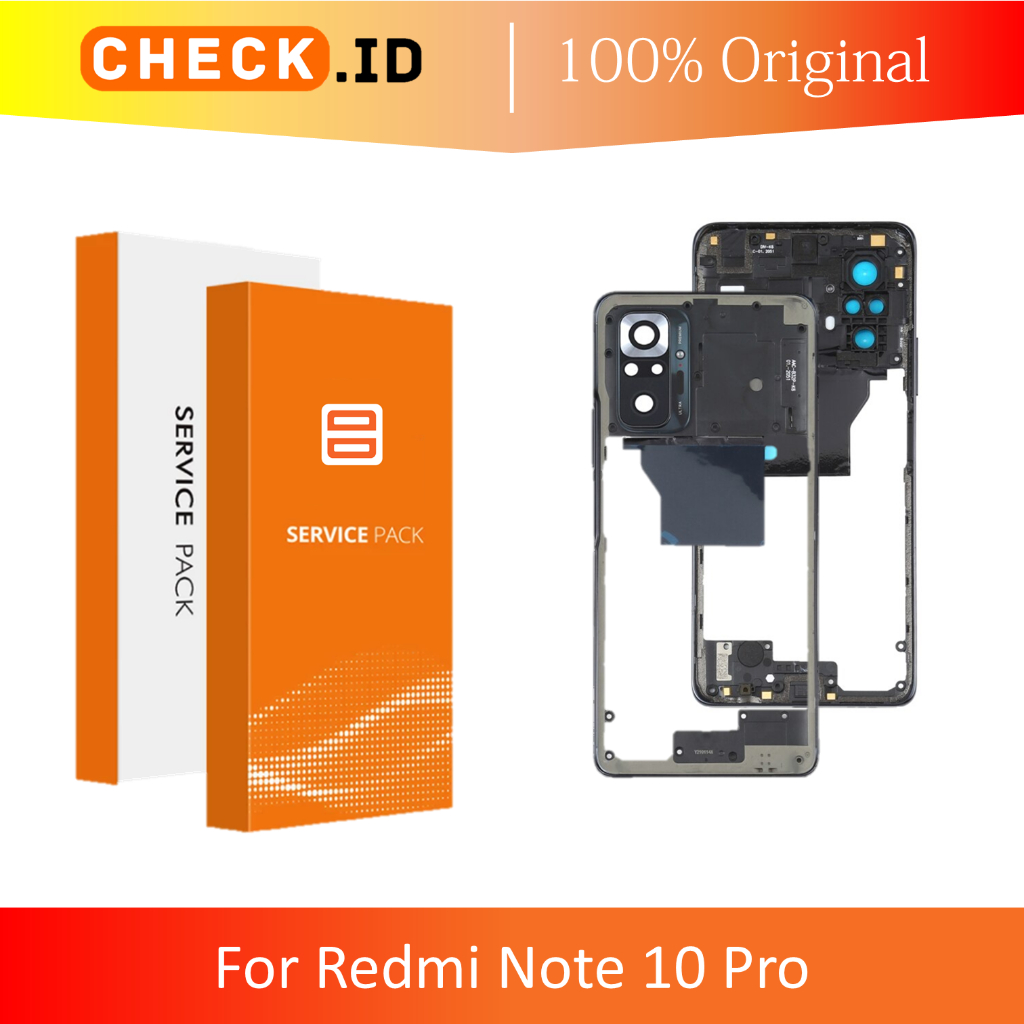 Jual [ CHECK.ID ] MIDDLE BAZEL RANGKA TENGAH XIAOMI REDMI NOTE 10 PRO ...