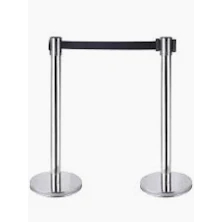 Jual TIANG ANTRIAN STAINLESS SILVER | Shopee Indonesia