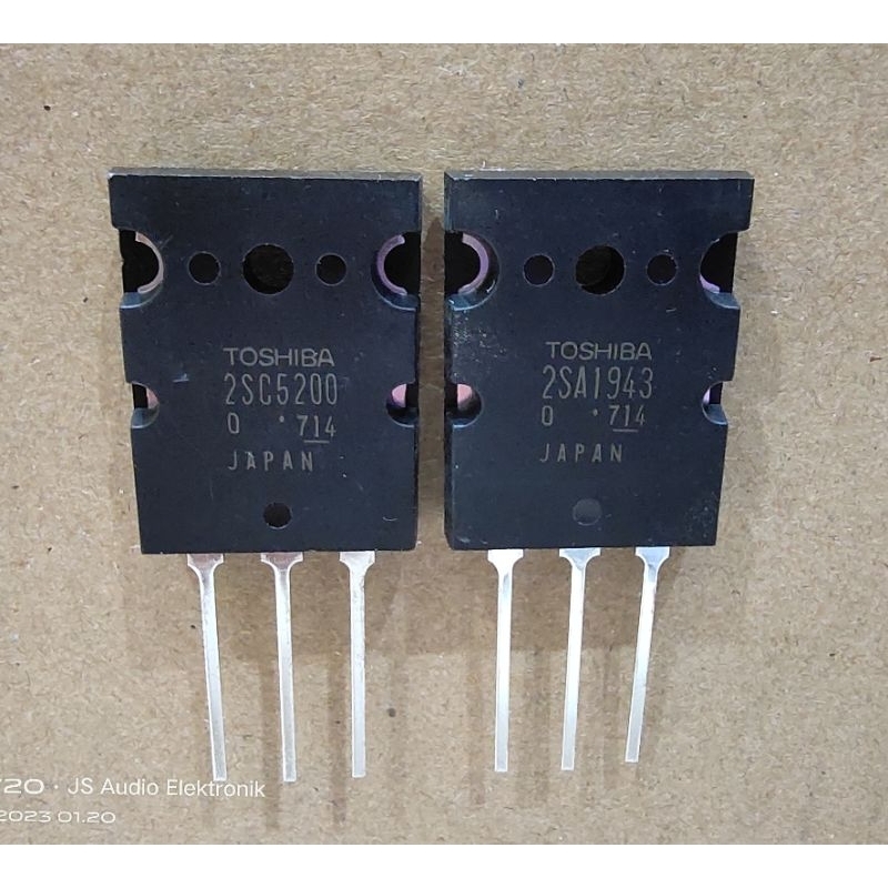 Jual Transistor Toshiba C5200 A1943 Lot 714 2sc5200 2sa1943 China Tr Toshiba | Shopee Indonesia