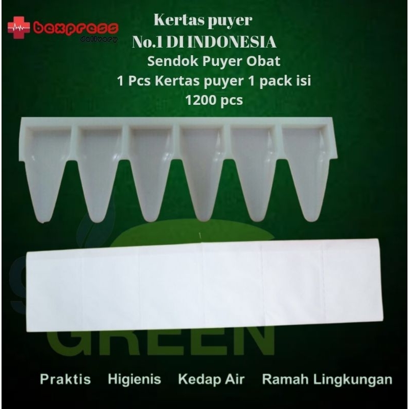 Jual Kertas puyer Sendok puyer | Shopee Indonesia