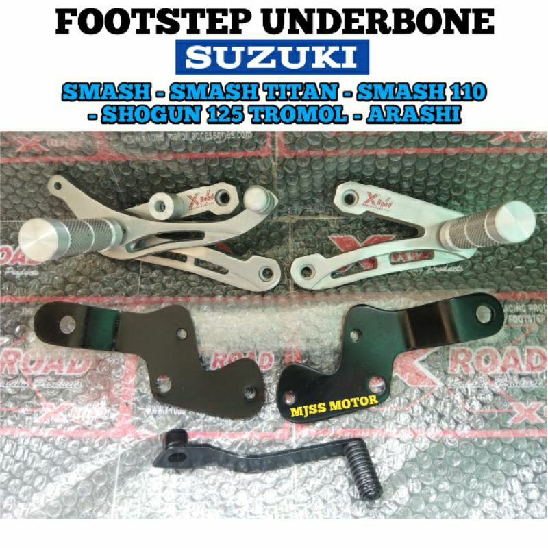 Jual Step Underbone Xroad Suzuki Smash / Shogun 125 / Tittan / Smash ...
