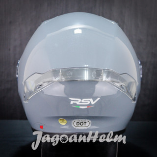 Jual HELMET RSV FFS21 SOLID | PLATINUM GREY GLOSSY | FULLFACE | Shopee ...