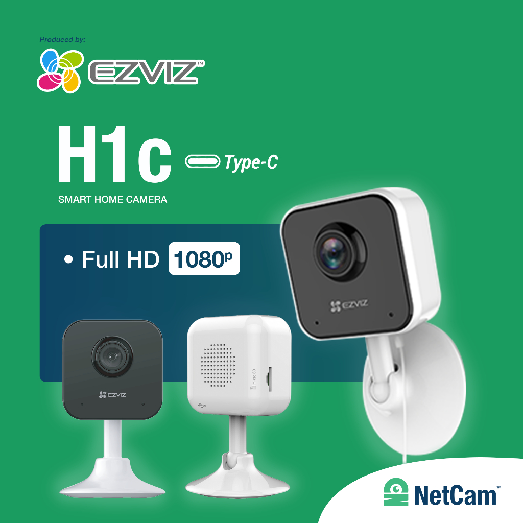 Jual EZVIZ H1C 1080P WIFI WIRELESS CAMERA CCTV SMART IP GARANSI RESMI ...